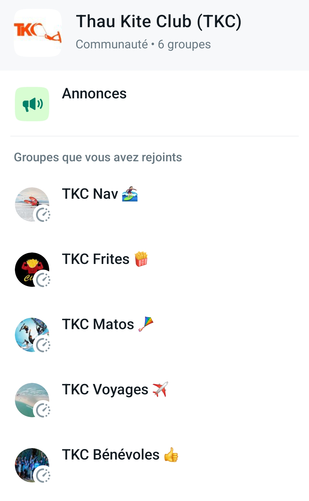 Le TKC passe sous WhatsApp